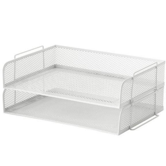 Jual DESPO RAK DOKUMEN MEJA KERJA/MEJA BELAJAR 34X24CM PUTIH | Shopee ...