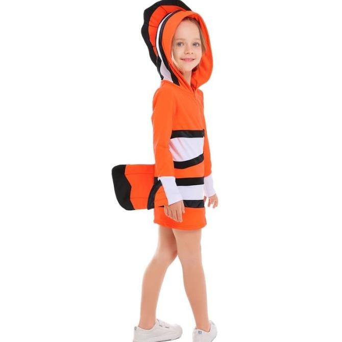 Jual Finding Nemo fish costume cosplay halloween kostum anak ikan nemo ...