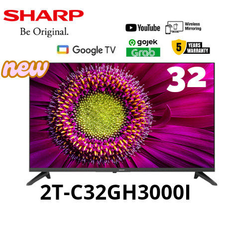 Jual Sharp Led Tv Smart Google Tv 32Inch 2T-C32Gh3000I | Shopee Indonesia