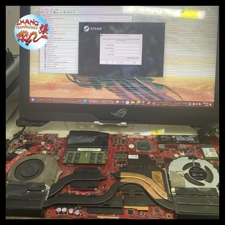 Jual terbaru !!! service laptop mati total rusak reball chipset kebakar ...