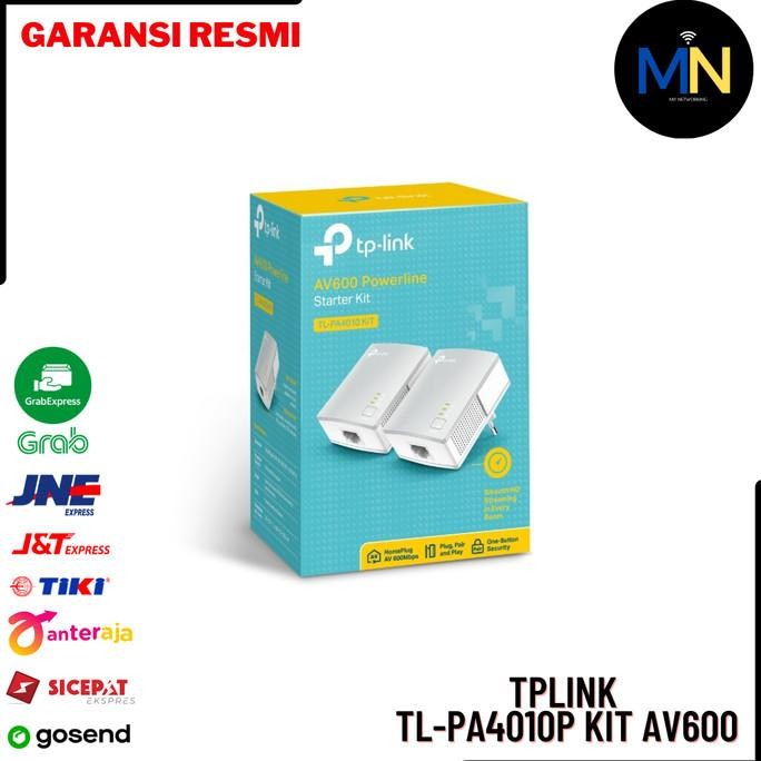 Jual TP-Link TPLINK TL-PA4010 KIT AV600 Passthrough Powerline KIT ...