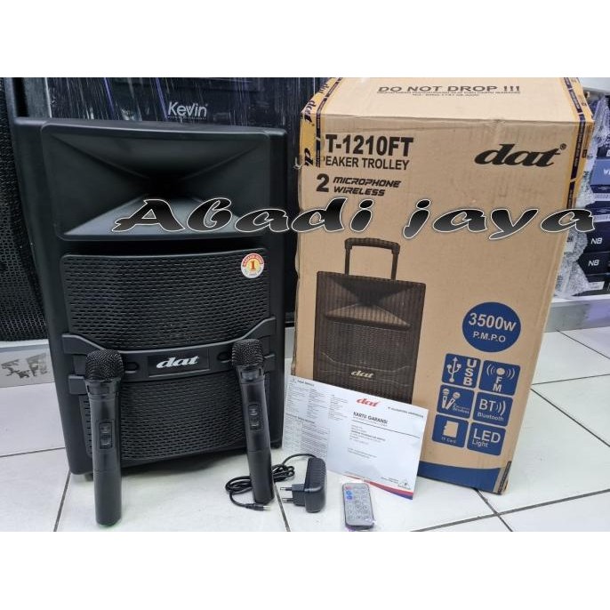 Jual Dat Dt 1210Ft Speaker Aktif 12 Inch Portable Dat Dt1201Ft | Shopee ...