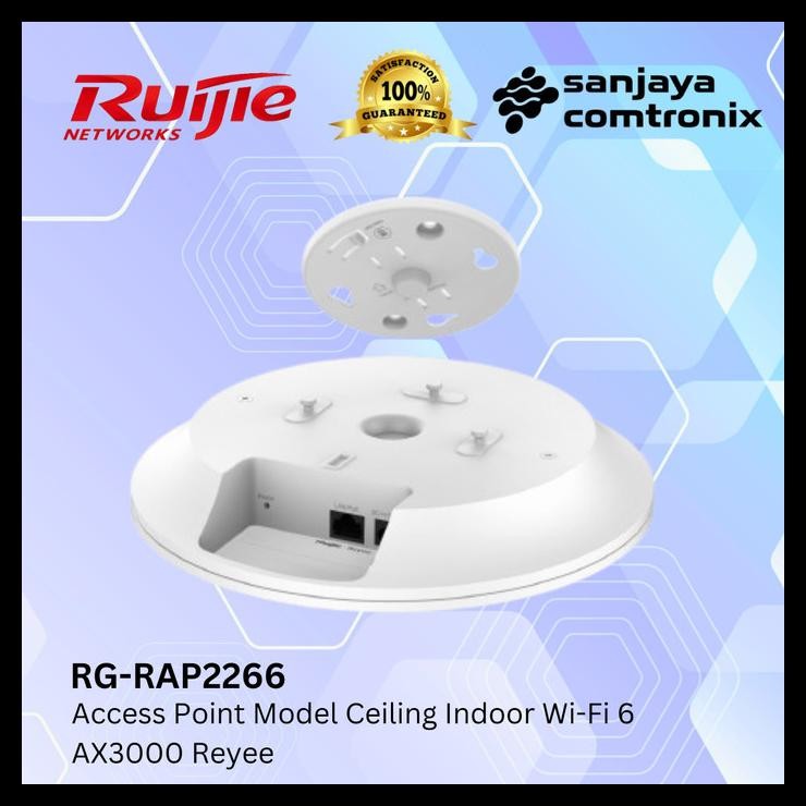 Jual terbaru !!! rg-rap2266 access point model ceiling indoor wi-fi 6 ...