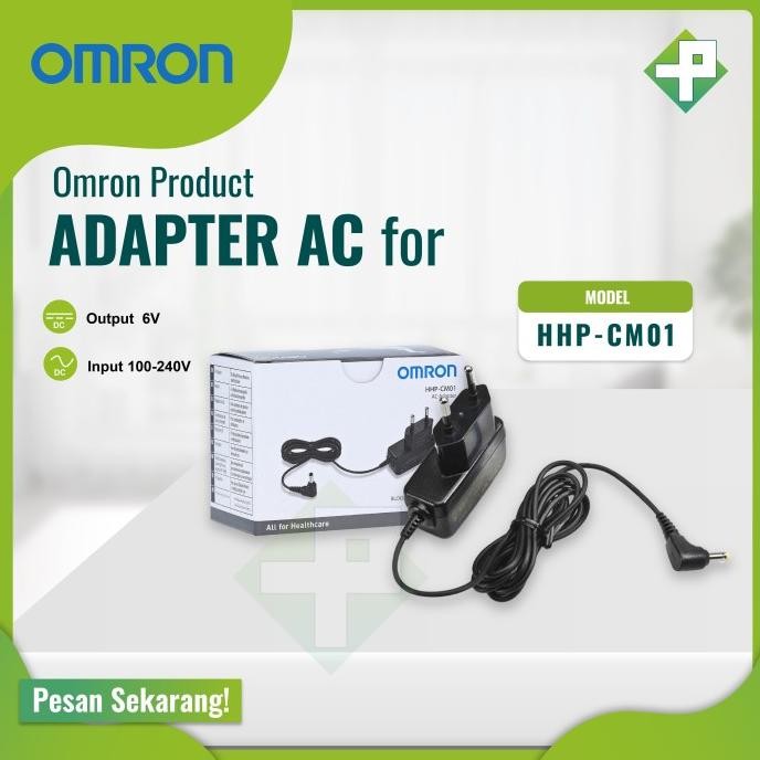 Jual Adaptor Omron Hhp-Cm01 / Adaptor Tensi Omron / Adaptor Original Omron | Shopee Indonesia