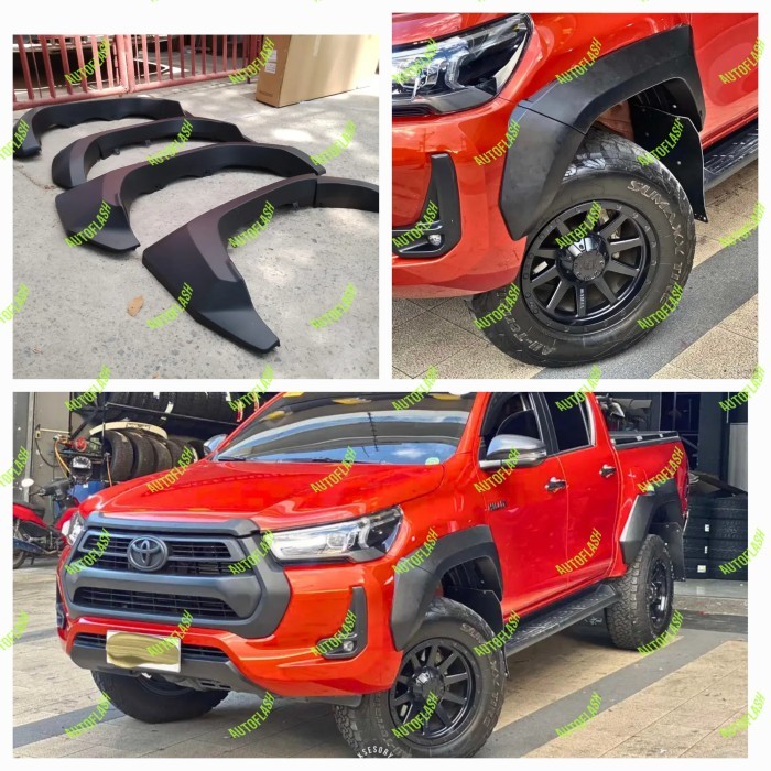 Jual Over Fender Hilux Revo Rocco 2022 2023 2024 2025 Model Gr Lebar ...