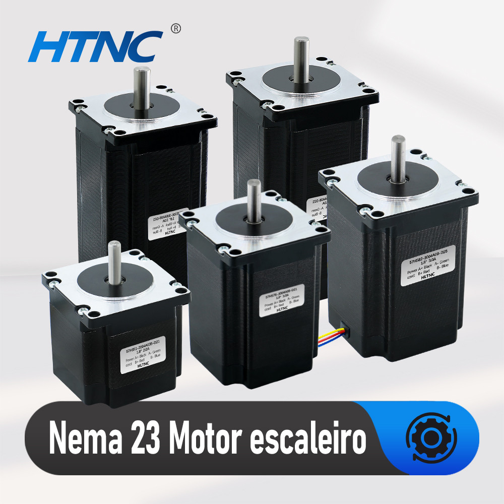 Jual Nema 23 Stepper Motor 20-50v DC Engines 1.2Nm 2Nm 2.2Nm 2.5Nm 3Nm 3A 4 Wires Nema23 ...