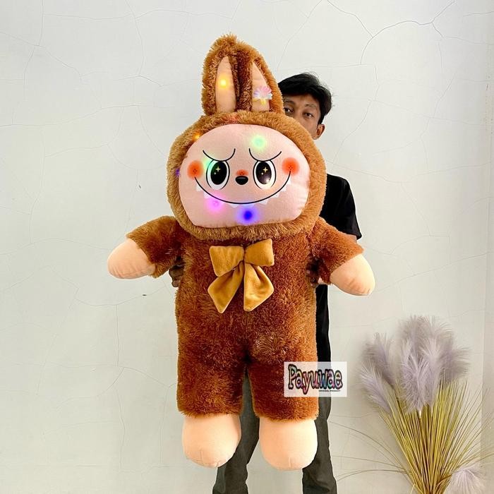 Jual BONEKA LABUBU JUMBO LED TINGGI 110CM UKURAN BESAR THE MONSTER ...