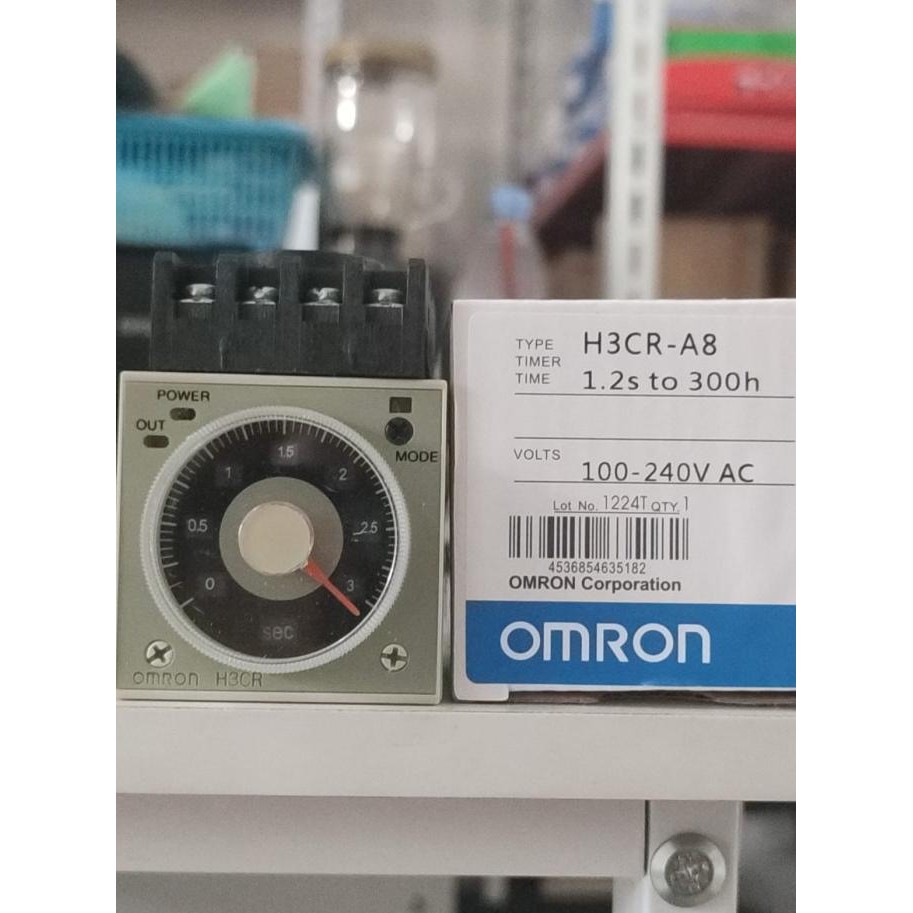 Jual Timer Omron H3CR - A8 / 220 AC 8 Pin + socket H3crA8 | Shopee ...