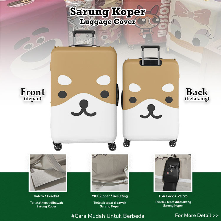 Jual Sarung Koper Doge Lucu / Cute Baby Doge Dog 003 - Sarung Koper ...