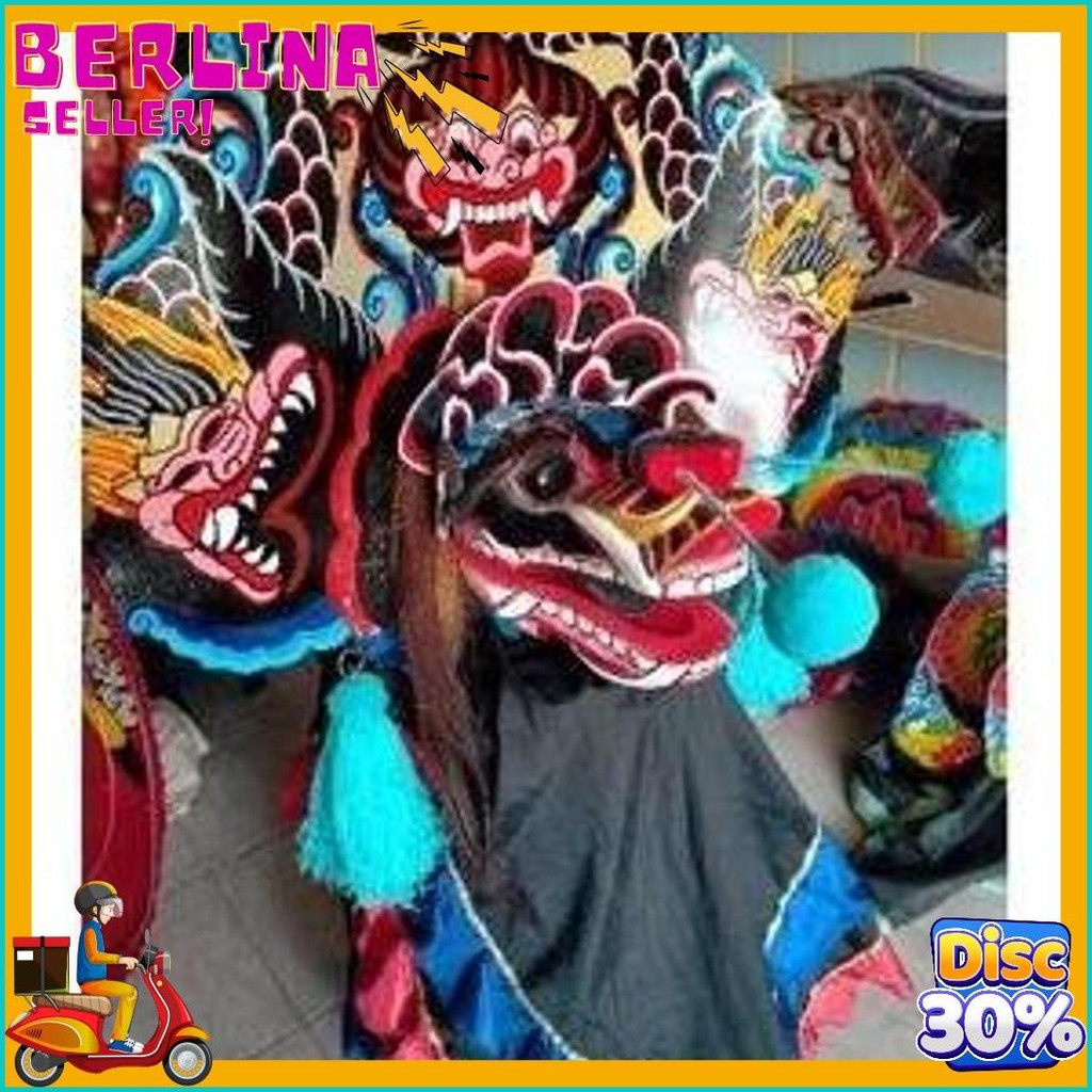 Jual Special Barongan Rampak Telon Full Kayu Asli Satu Set Dengan Kemul ...