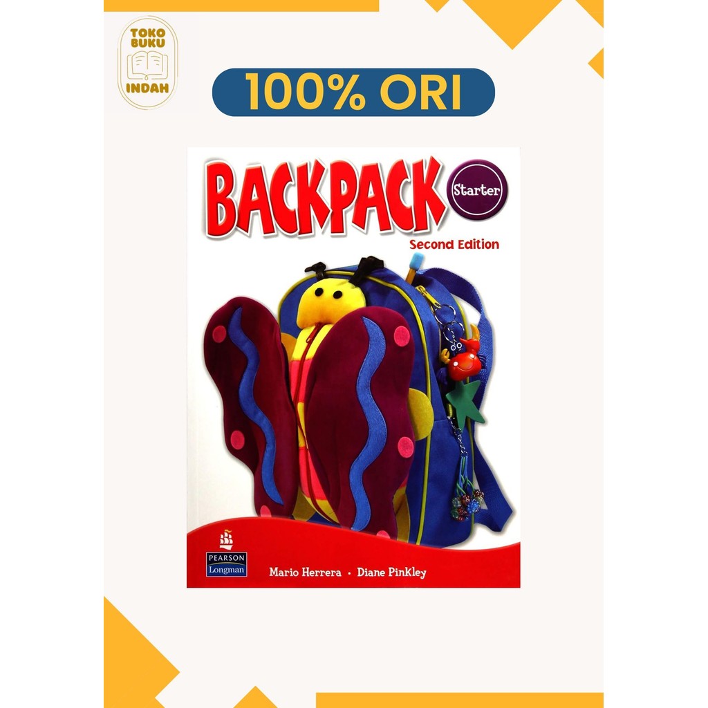 Jual Longman BACKPACK (American 2nd Edition) Student Book (with CD)(ORI ...