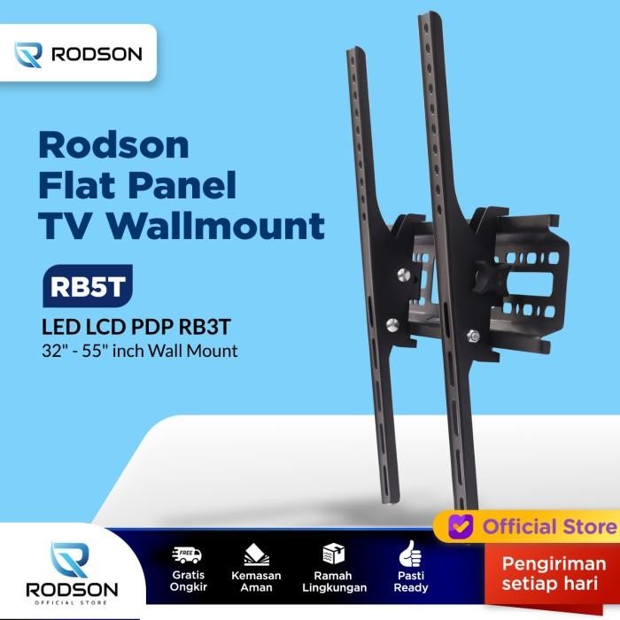 Jual RODSON BRACKET TV MONITOR LED LCD PDP RB5T 32" - 55" INCH WALL ...