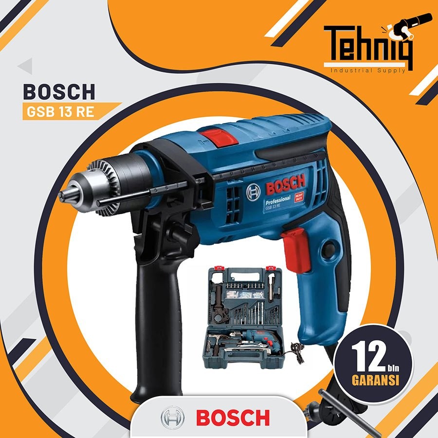 Jual Bosch GSB 13 RE 13mm Impact Drill Hand Tools / Mesin Bor Beton ...
