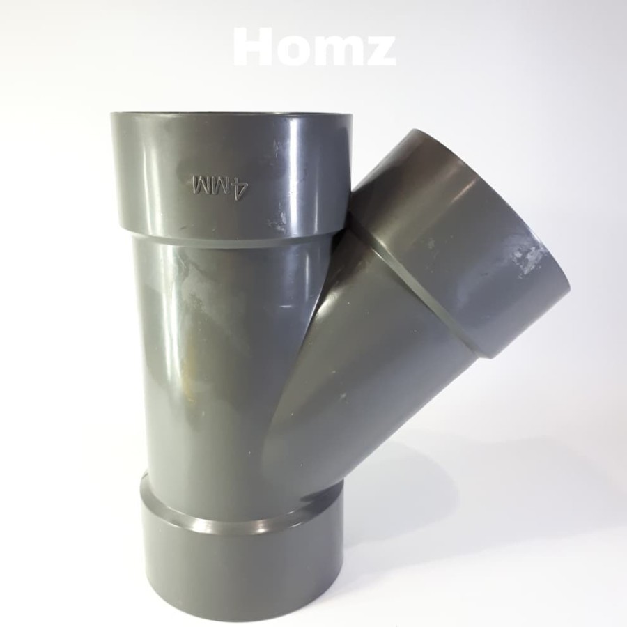 Jual SLON Way D 3" inch in 45 derajat Pvc /Y 3 in 45 degree/T Y/D Y ...