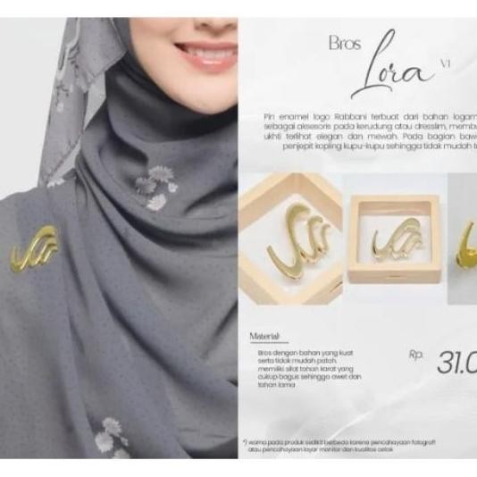 Jual Rabbani Bros Untuk Hijab Cocok Formal Dan Casual Bross Logo Rabani ...