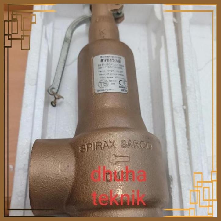 Jual [SRB] SPIRAX SARCO SV615AS Steam Safety Valve DN25 ( 1"inch ...