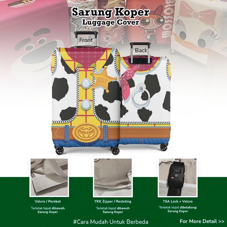Jual Woody Toy Story Suit / Costume Disney - Sarung Koper / Pelindung ...
