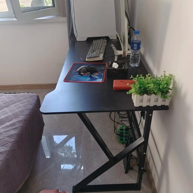 Jual Meja Komputer Laptop PC Desk Table Gaming Frame with Cable Hole ...