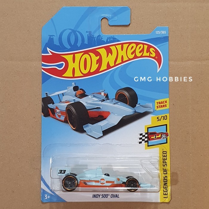 Jual Bd02 Indy 500 Oval Gulf Legends Of Speed Hotwheels Hot Wheels ...