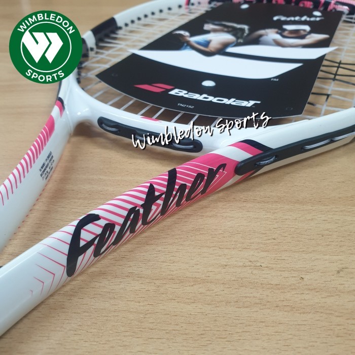 Jual Raket Tenis Babolat Feather White Pink / Raket Tenis Pemula ...