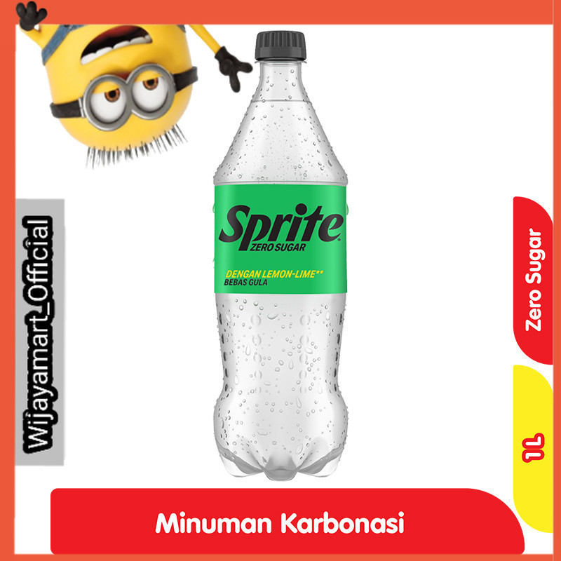 Jual Sprite Zero Minuman Soda Rasa Lemon Jeruk Nipis Bebas Gula Botol 1 ...