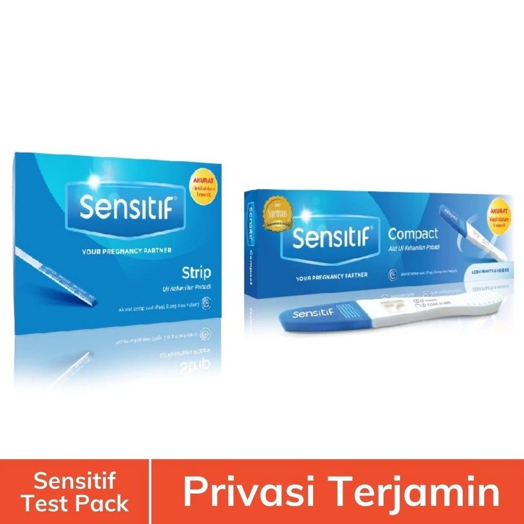 Jual HARGA TERBAIK, HANYA DI SINI! TEST PACK SENSITIF COMPACT TESTPACK ...