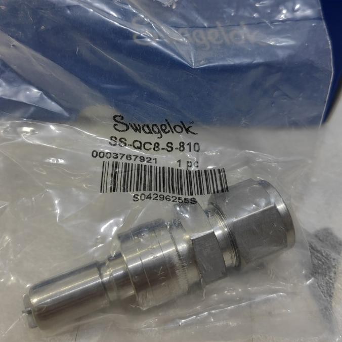 Jual Quick Connect Stem 1/2" Od Ss316 Swagelok Ss-Qc8-S-810 | Shopee ...