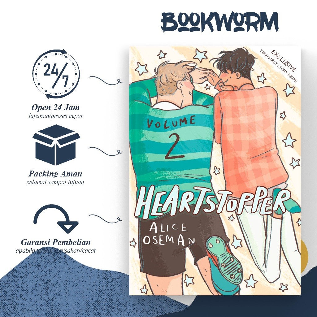 Jual Heartstopper, Volume Two (Heartstopper, #2) by Alice Oseman ...