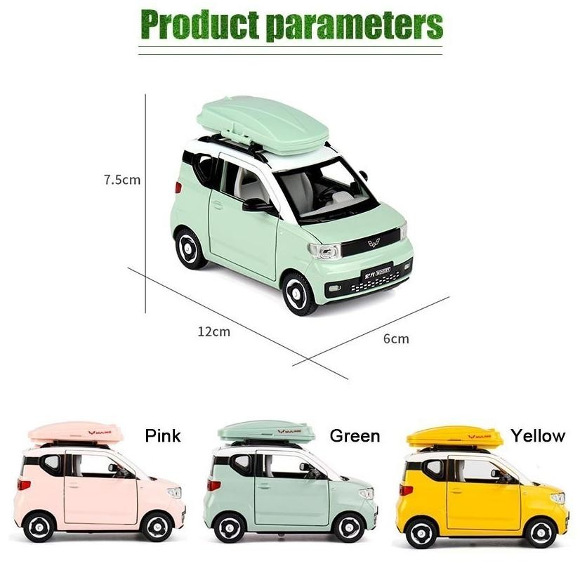 Jual Vehicle Model & Diecast Diecast Mainan Mobil Listrik Wuling Air Ev ...