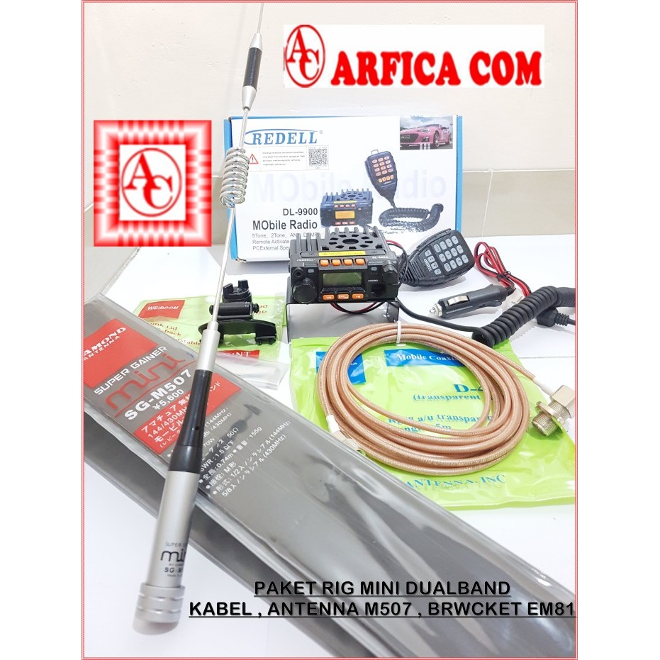 Jual Radio Rig Mini Dual Band / Rig Mini Mobile Radio | Shopee Indonesia
