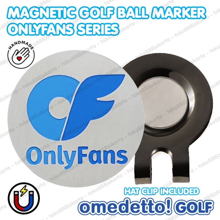 Jual ONLYFANS ONLY FANS MAGNETIC GOLF BALL MARKER WITH MAGNET HAT CLIP ...