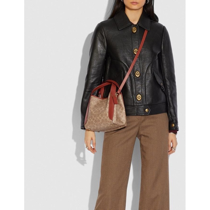 Jual Coach hadley hobo 21 signature - ORIGINAL COACH | Shopee Indonesia