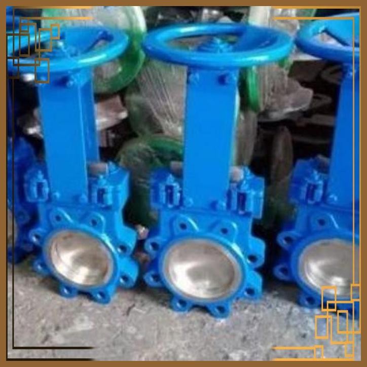 Jual [JST] KNIFE GATE VALVE CAST IRON JIS 10K 3" INCH DN 80 KNIFE VALVE ...