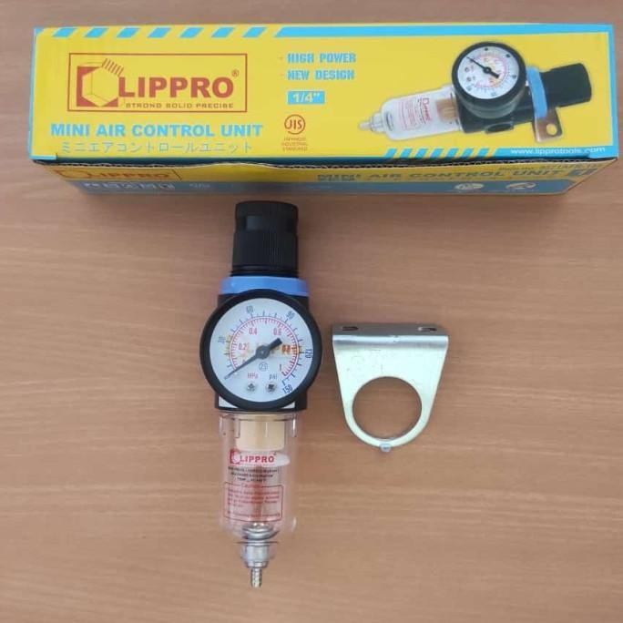 Jual Lippro Mini Air Filter Regulator Single Udara Kompresor Water Trap ...