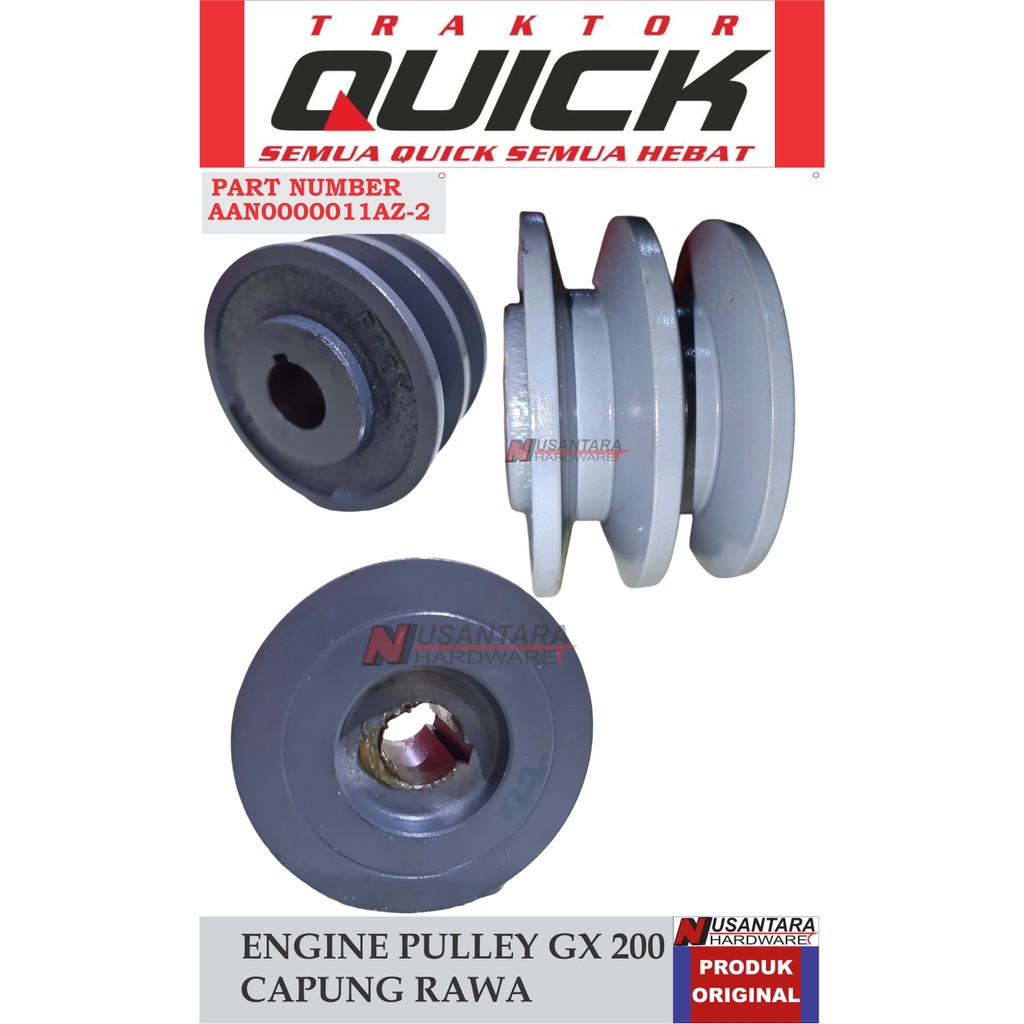 Jual engine pulley gx 200,puly mesin traktor capung rawa,puli mesin ...