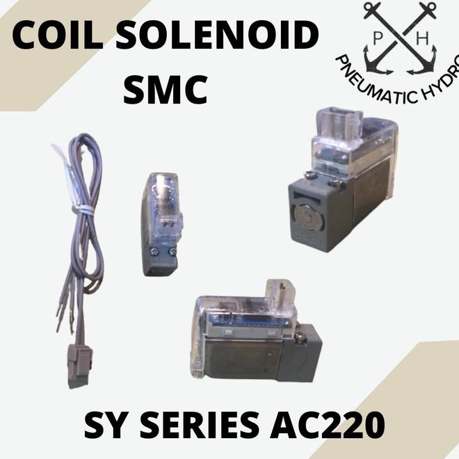 Jual Coil Solenoid Smc Sy Series Ac220 | Shopee Indonesia