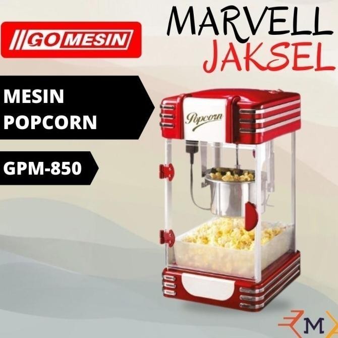 Jual MESIN PEMBUAT POPCORN MINI GOMESIN GPM 850 MESIN POPCORN SMD ...