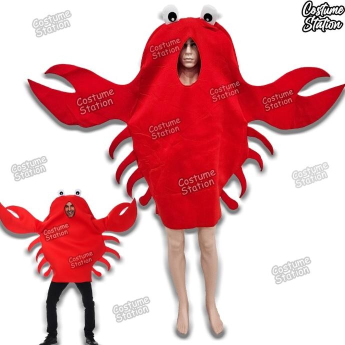 Jual Kostum Mascot Crab / Costume Maskot Kepiting Ikan Hewan Binatang ...