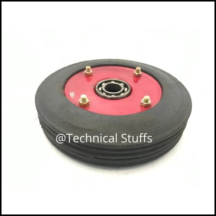 Jual Roda Lorry 8 Inch Double Bearing / Troli / Trolley / Lori/Roda ...