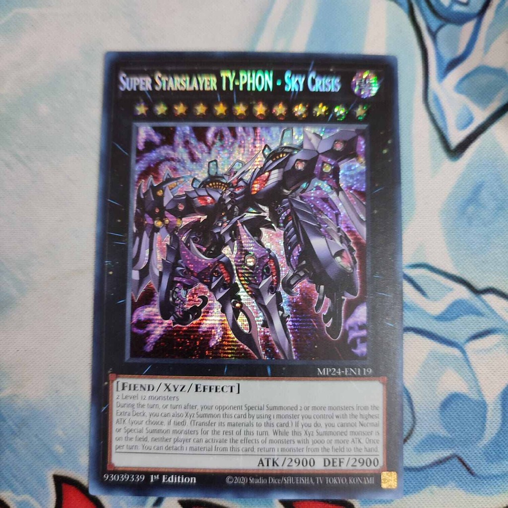 Jual yugioh super starslayer ty-phon sky crisis MP24 secret rare ...