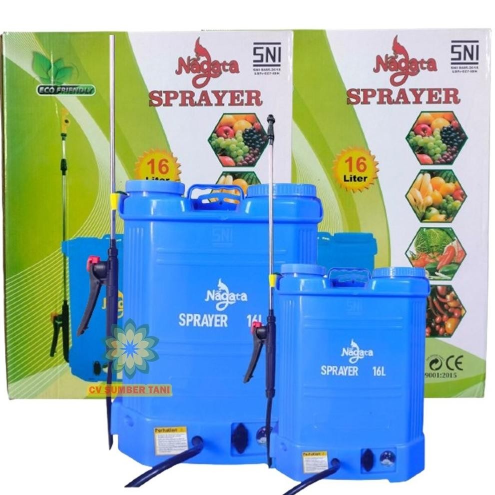 Jual Viral Super Nagata Sprayer Gendong Elektrik Kapasitas 16 Liter ...