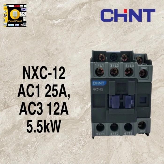 Jual Kontaktor Chint Nxc - 12 5.5Kw 3P 220V Contactor 1No + 1Nc | Shopee Indonesia