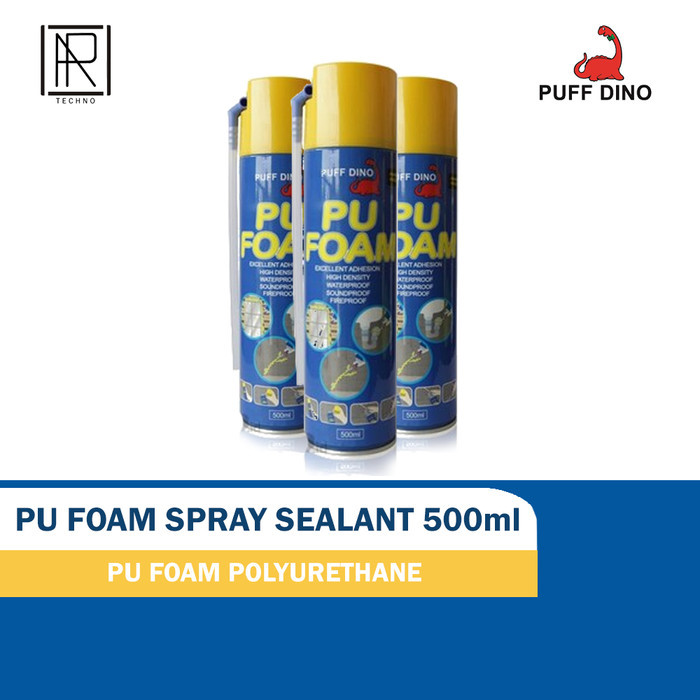 Jual PU FOAM SEALENT SPRAY FOAM POLYURETHANE SEMPROT CAIR JADI PADAT ...