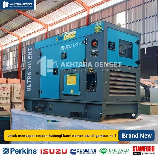 Jual Genset ISUZU 20 KVA Silent + Bisa Custom PANEL ATS AMF | Shopee ...