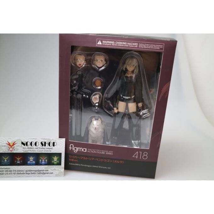 Jual FIGMA 418 SABER/ALTRIA PENDRAGON ALTER SHINJUKU VER. MAX FACTORY ...