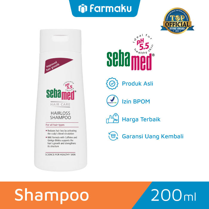 Jual Sebamed Hairloss Shampoo 200 ml | Shopee Indonesia