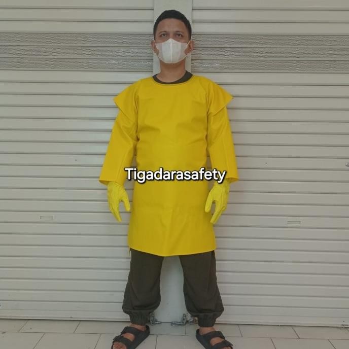 Jual APRON SEMPROT DAN INDUSTRI PVC 2 SISI UK. 100 CM X 100 CM X 64 CM ...