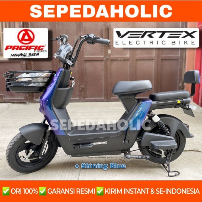 Jual Sepeda Listrik PACIFIC VERTEX NEW (GEN 2) 650 Watt Electric E Bike ...