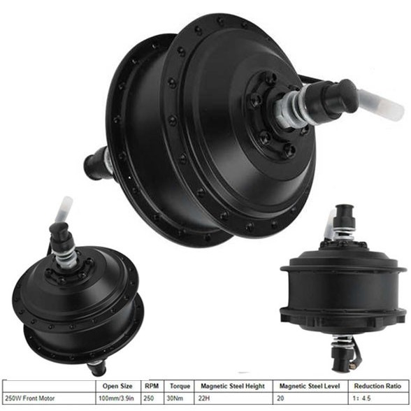 Jual Motor BLDC Brushless Hub Depan 24V 250W - E Bike Sepeda Listrik ...