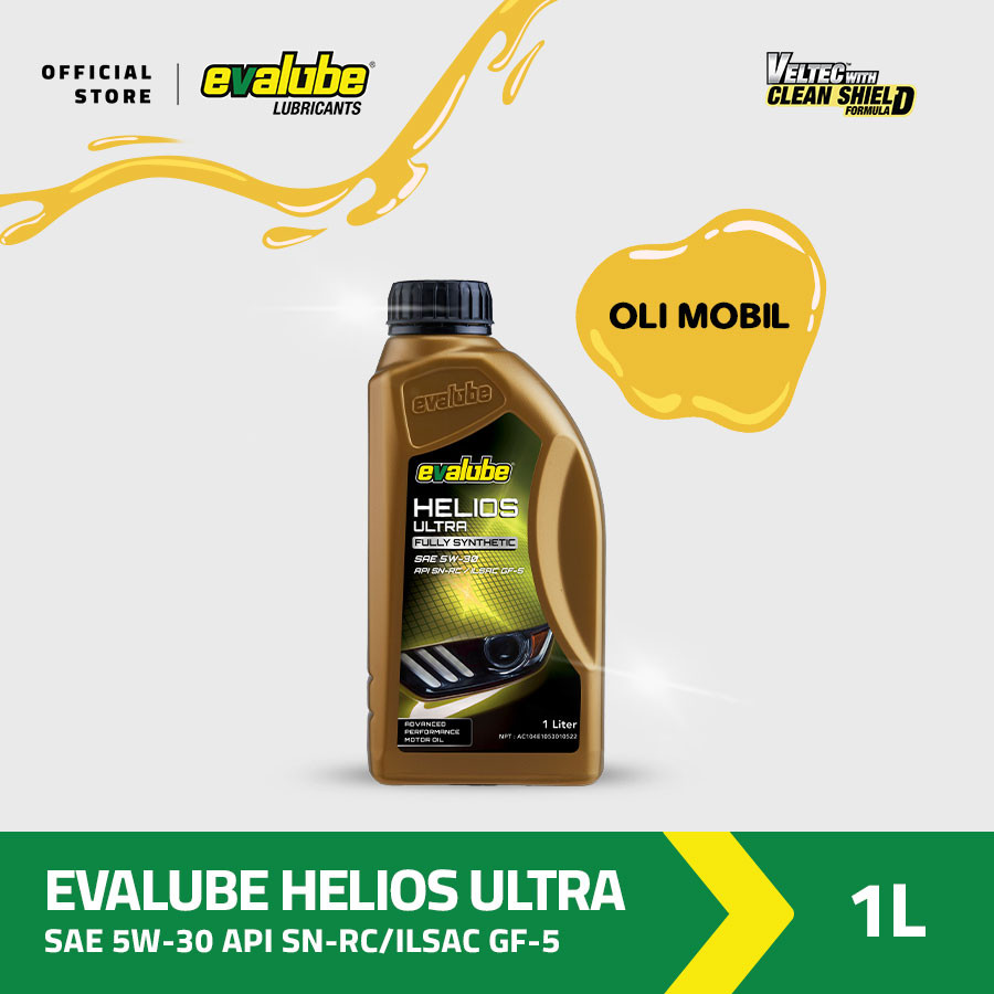 Jual Evalube Oli Mobil HELIOS Ultra Full Synthetic 5W-30 (1L) | Shopee ...